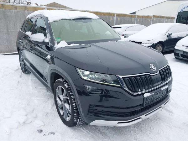 Black Skoda Kodiaq 2018 in Vilnius, with an engine capacity of 2.00 L and mileage of 240 thousand km for 20000 €, photo 2 on AUTOMOTO.COM.LV