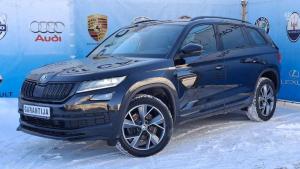 Melns Skoda Kodiaq 2018 Šauļi, ar dzinēja tilpumu 1.97 L un nobraukumu 278 tūkst. km par 22900 €, foto 2 vietnē AUTOMOTO.COM.LV
