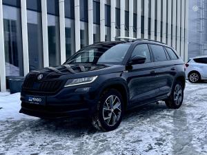 Melns Skoda Kodiaq 2018 Viļņa, ar dzinēja tilpumu 1.97 L un nobraukumu 278 tūkst. km par 22990 €, foto  vietnē AUTOMOTO.COM.LV