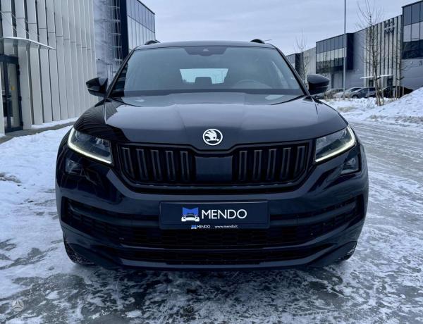 Black Skoda Kodiaq 2018 in Vilnius, with an engine capacity of 1.97 L and mileage of 278 thousand km for 22990 €, photo 7 on AUTOMOTO.COM.LV