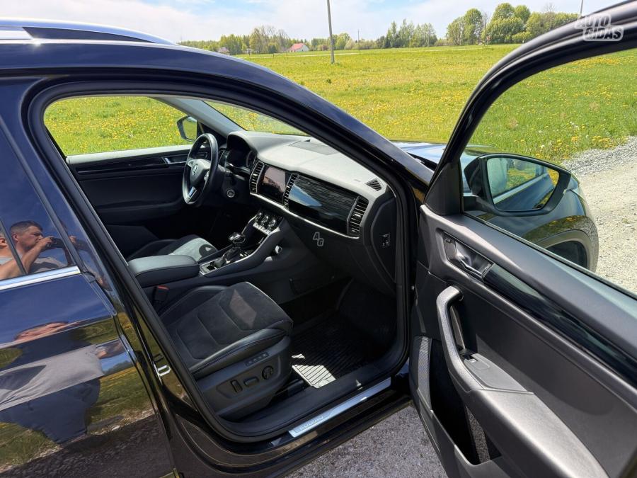 Черный Шкода Kodiaq 2018 в Гаргждай, объемом двигателя 2.00 л и пробегом 165 тыс. км за 19700 €, фото 9 на AUTOMOTO.COM.LV