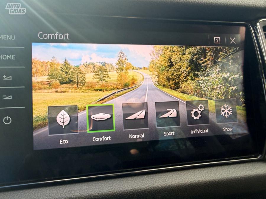 Черный Шкода Kodiaq 2018 в Гаргждай, объемом двигателя 2.00 л и пробегом 165 тыс. км за 19700 €, фото 15 на AUTOMOTO.COM.LV