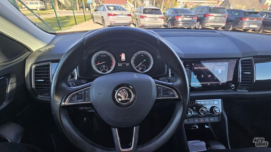 Melns Skoda Kodiaq 2018 Prienai, ar dzinēja tilpumu 1.40 L un nobraukumu 205 tūkst. km par 15699 €, foto 12 vietnē AUTOMOTO.COM.LV