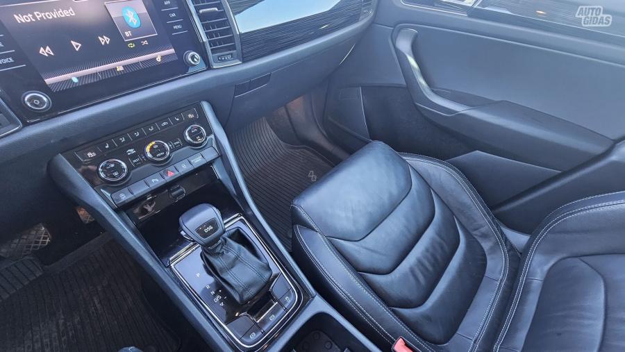 Melns Skoda Kodiaq 2018 Prienai, ar dzinēja tilpumu 1.40 L un nobraukumu 205 tūkst. km par 15699 €, foto 17 vietnē AUTOMOTO.COM.LV