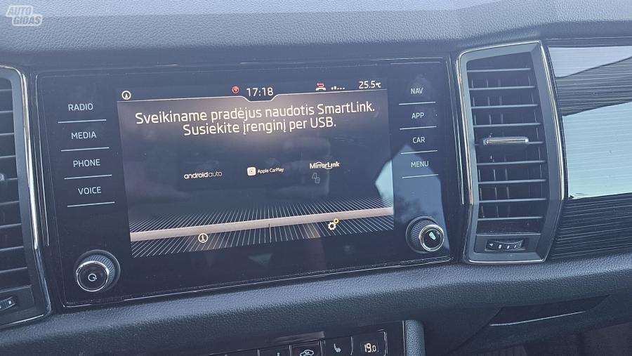 Melns Skoda Kodiaq 2018 Prienai, ar dzinēja tilpumu 1.40 L un nobraukumu 205 tūkst. km par 15699 €, foto 21 vietnē AUTOMOTO.COM.LV