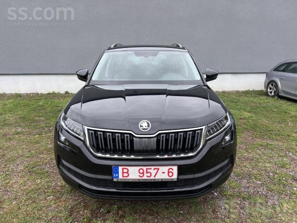 Melns Skoda Kodiaq 2018 Limbaži, ar dzinēja tilpumu 2.00 L un nobraukumu 128 tūkst. km par 20750 €, foto 2 vietnē AUTOMOTO.COM.LV