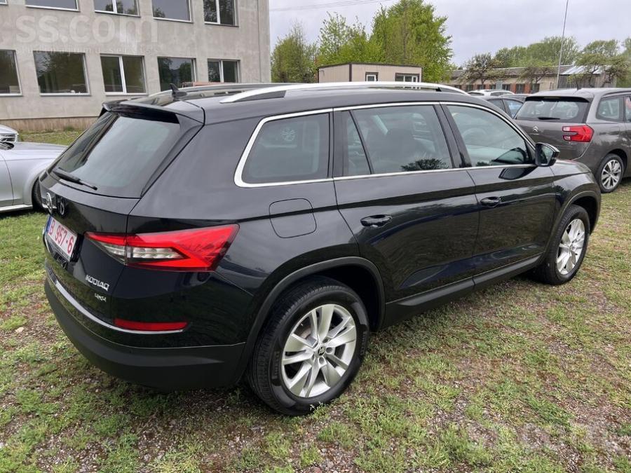Черный Шкода Kodiaq 2018 в Лимбажи, объемом двигателя 2.00 л и пробегом 128 тыс. км за 20750 €, фото 5 на AUTOMOTO.COM.LV