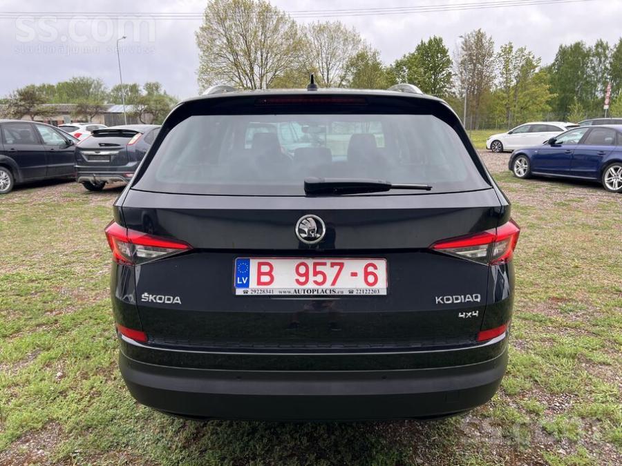 Черный Шкода Kodiaq 2018 в Лимбажи, объемом двигателя 2.00 л и пробегом 128 тыс. км за 20750 €, фото 6 на AUTOMOTO.COM.LV