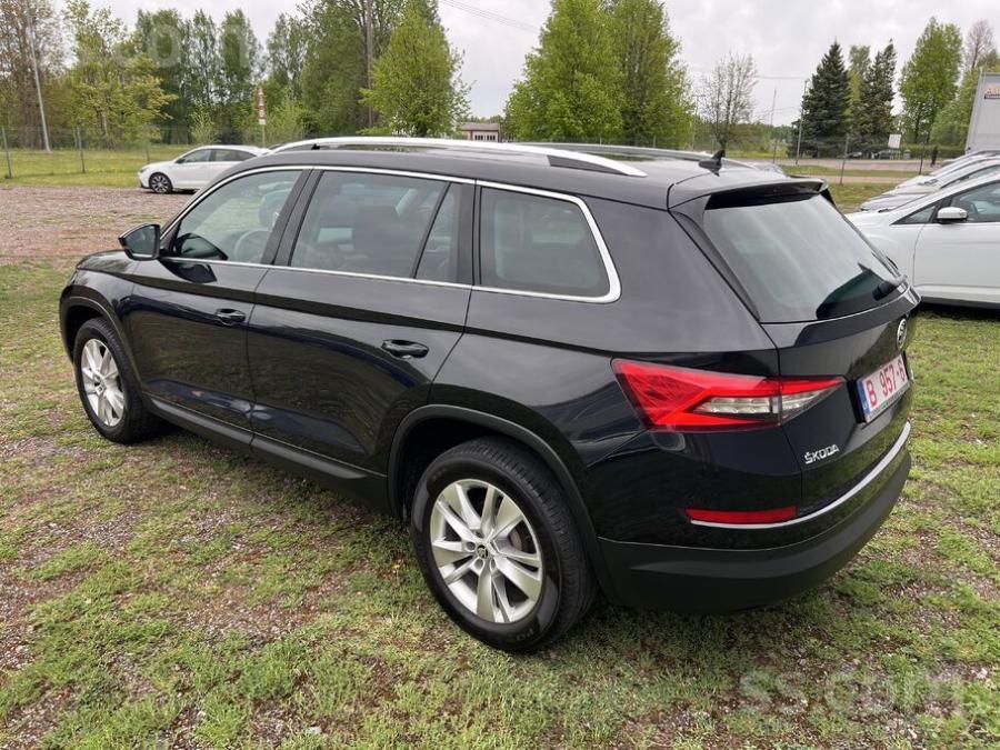 Черный Шкода Kodiaq 2018 в Лимбажи, объемом двигателя 2.00 л и пробегом 128 тыс. км за 20750 €, фото 7 на AUTOMOTO.COM.LV
