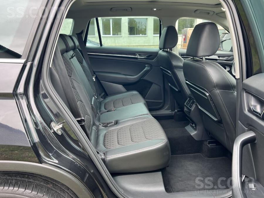 Черный Шкода Kodiaq 2018 в Лимбажи, объемом двигателя 2.00 л и пробегом 128 тыс. км за 20750 €, фото 14 на AUTOMOTO.COM.LV