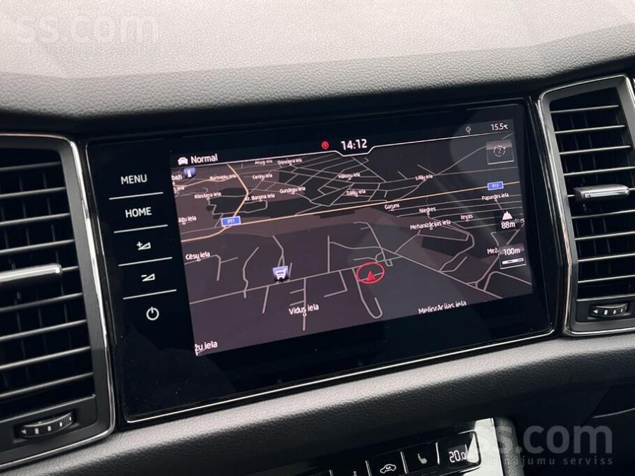 Черный Шкода Kodiaq 2018 в Лимбажи, объемом двигателя 2.00 л и пробегом 128 тыс. км за 20750 €, фото 19 на AUTOMOTO.COM.LV