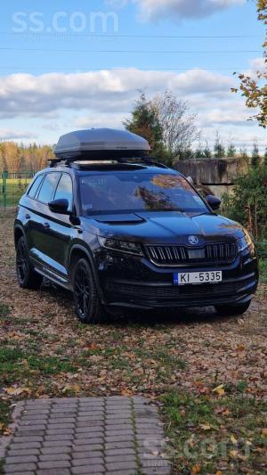 Черный Шкода Kodiaq 2018 в Рига, объемом двигателя 2.00 л и пробегом 186 тыс. км за 25900 €, фото  на AUTOMOTO.COM.LV