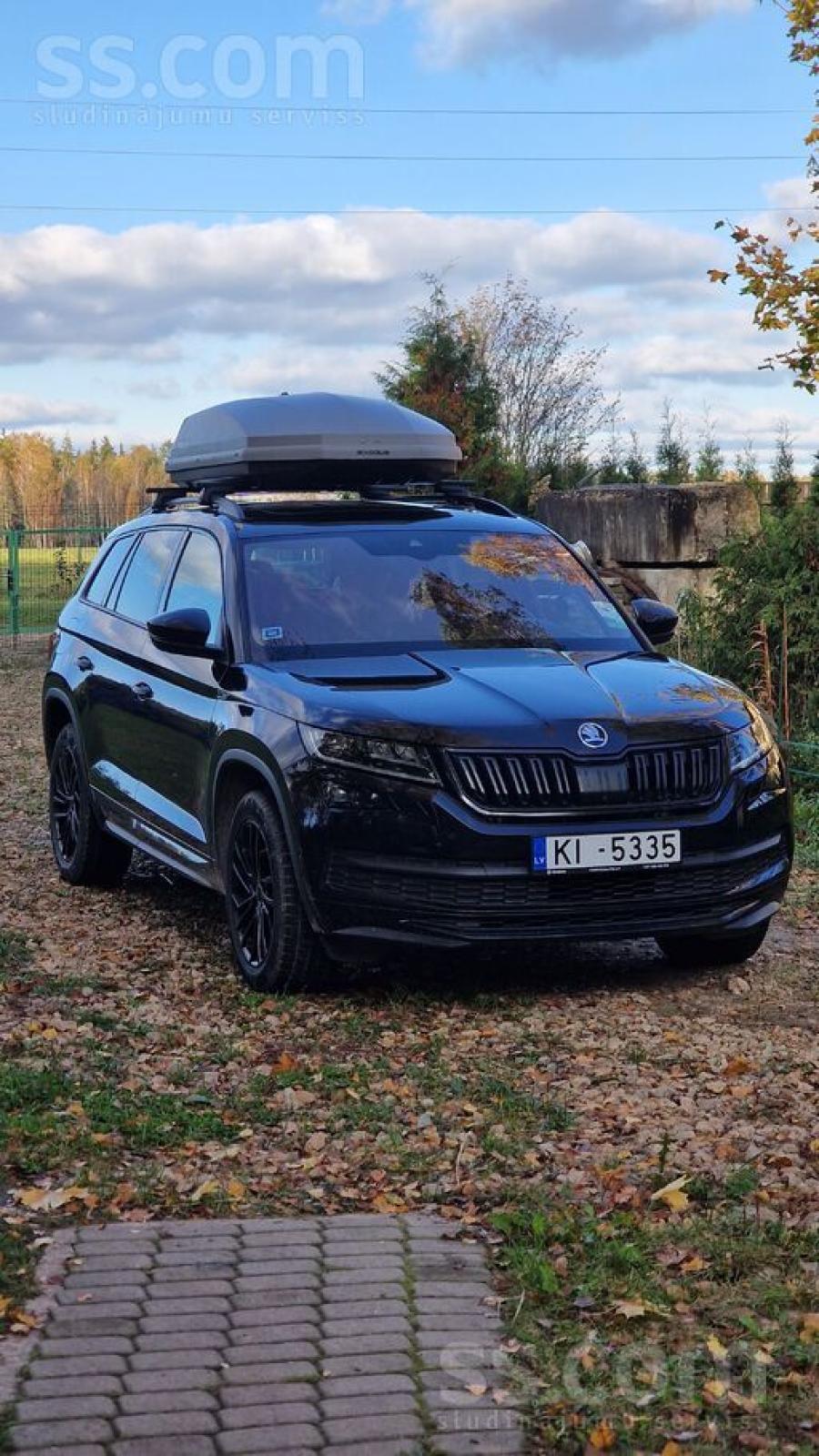Черный Шкода Kodiaq 2018 в Рига, объемом двигателя 2.00 л и пробегом 186 тыс. км за 25900 €, фото 1 на AUTOMOTO.COM.LV