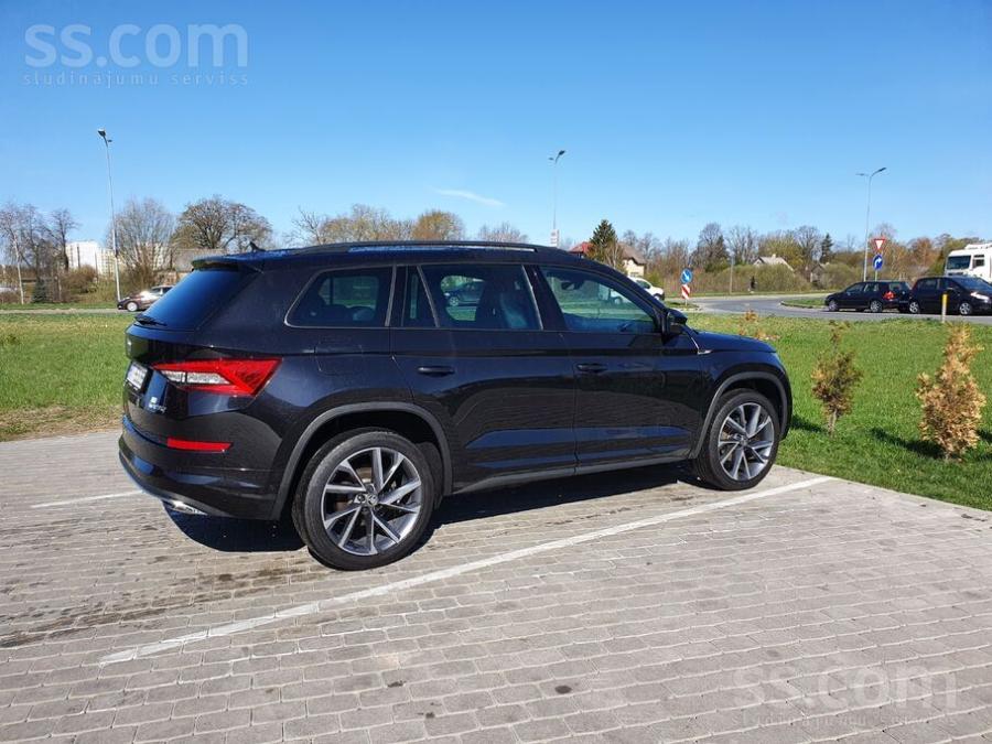 Черный Шкода Kodiaq 2018 в Рига, объемом двигателя 2.00 л и пробегом 186 тыс. км за 25900 €, фото 4 на AUTOMOTO.COM.LV