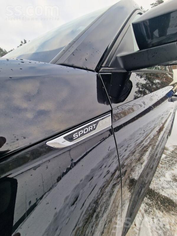 Black Skoda Kodiaq 2018 in Riga, with an engine capacity of 2.00 L and mileage of 186 thousand km for 25900 €, photo 5 on AUTOMOTO.COM.LV