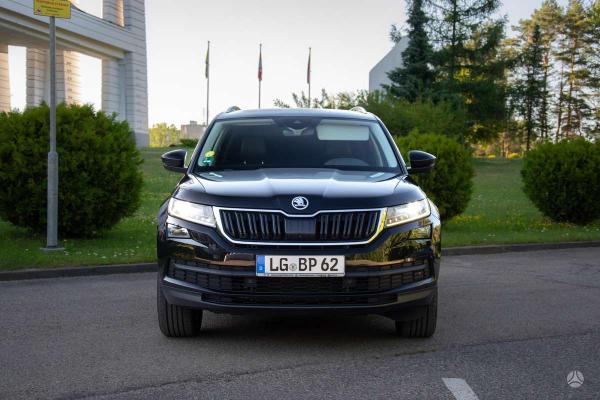 Черный Шкода Kodiaq 2018 в Электренай, объемом двигателя 1.97 л и пробегом 260 тыс. км за 18350 €, фото 2 на AUTOMOTO.COM.LV