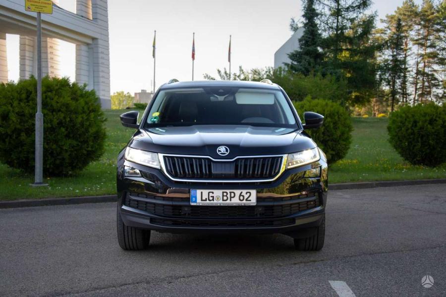Черный Шкода Kodiaq 2018 в Электренай, объемом двигателя 1.97 л и пробегом 260 тыс. км за 18350 €, фото 3 на AUTOMOTO.COM.LV
