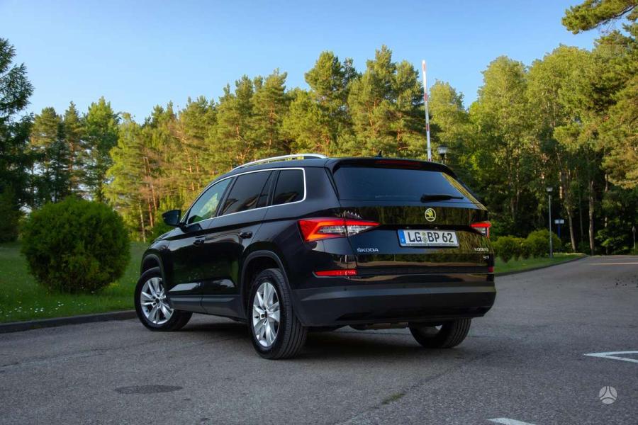 Черный Шкода Kodiaq 2018 в Электренай, объемом двигателя 1.97 л и пробегом 260 тыс. км за 18350 €, фото 6 на AUTOMOTO.COM.LV