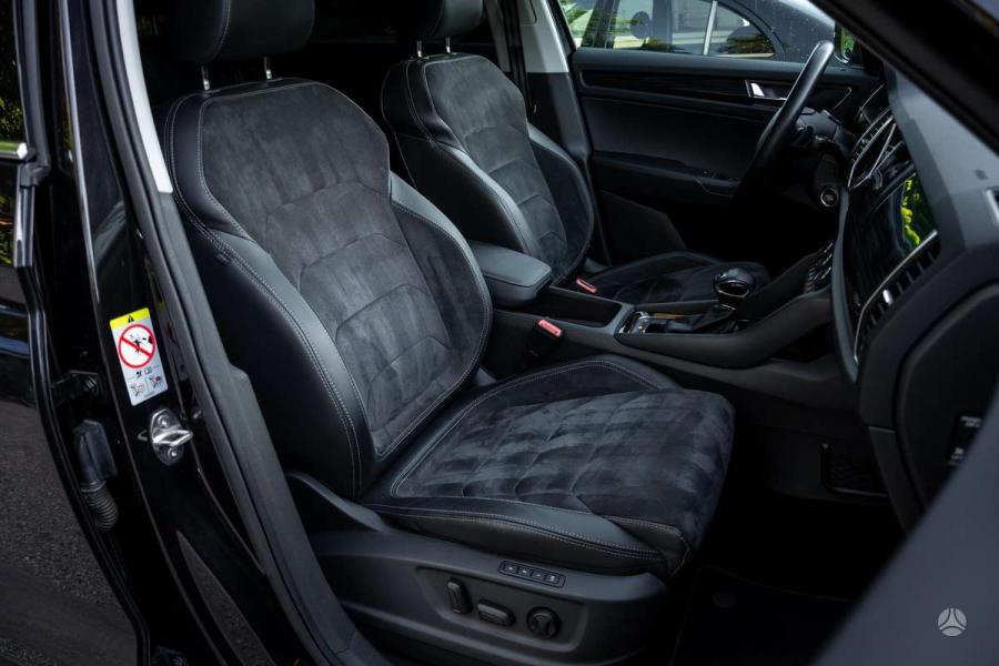 Черный Шкода Kodiaq 2018 в Электренай, объемом двигателя 1.97 л и пробегом 260 тыс. км за 18350 €, фото 12 на AUTOMOTO.COM.LV