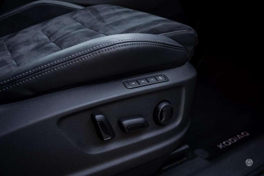 Черный Шкода Kodiaq 2018 в Электренай, объемом двигателя 1.97 л и пробегом 260 тыс. км за 18350 €, фото 16 на AUTOMOTO.COM.LV
