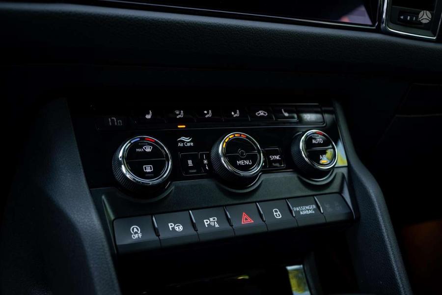 Черный Шкода Kodiaq 2018 в Электренай, объемом двигателя 1.97 л и пробегом 260 тыс. км за 18350 €, фото 19 на AUTOMOTO.COM.LV