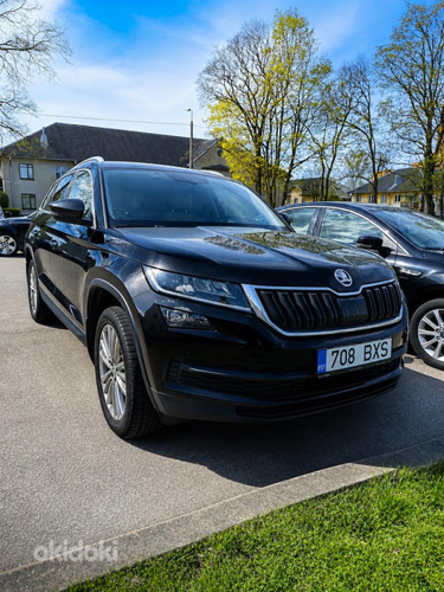 Черный Шкода Kodiaq 2018 в Кохтла-Ярве, объемом двигателя 2.00 л и пробегом 57 тыс. км за 22090 €, фото 1 на AUTOMOTO.COM.LV