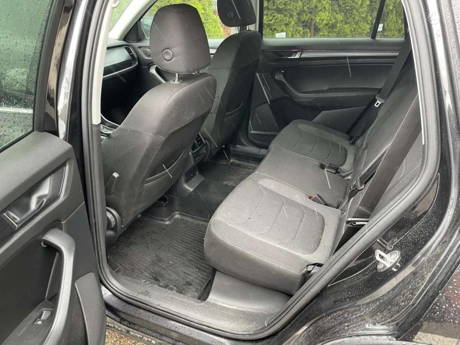 Melns Skoda Kodiaq 2018 Kauņa, ar dzinēja tilpumu 1.97 L un nobraukumu 336 tūkst. km par 5500 €, foto 18 vietnē AUTOMOTO.COM.LV