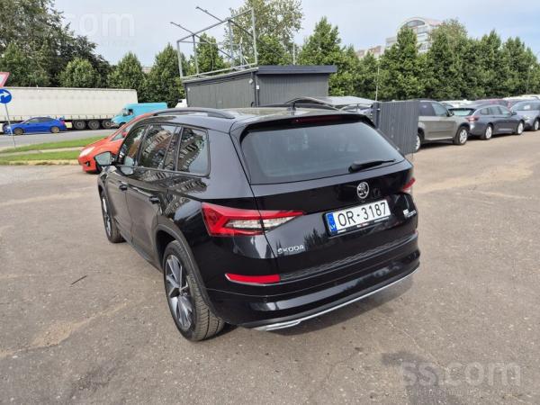 Черный Шкода Kodiaq 2018 в Рига, объемом двигателя 2.00 л и пробегом 193 тыс. км за 23490 €, фото 8 на AUTOMOTO.COM.LV