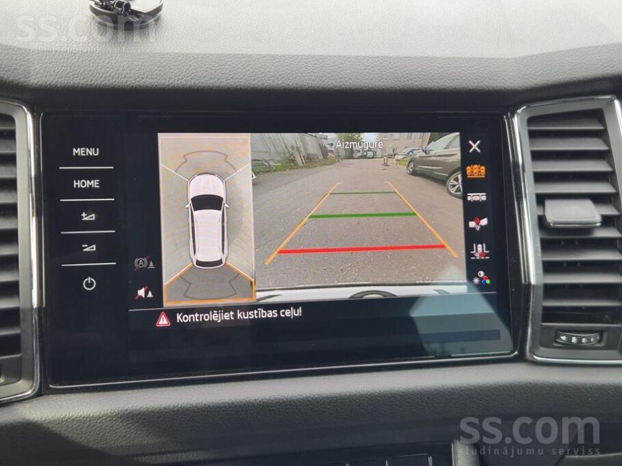 Black Skoda Kodiaq 2018 in Riga, with an engine capacity of 2.00 L and mileage of 193 thousand km for 23490 €, photo 20 on AUTOMOTO.COM.LV