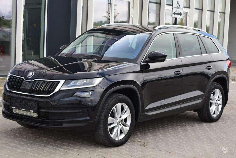 Черный Шкода Kodiaq 2018 в Вильнюс, объемом двигателя 1.97 л и пробегом 174 тыс. км за 19500 €, фото 2 на AUTOMOTO.COM.LV