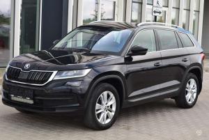 Черный Шкода Kodiaq 2018 в Вильнюс, объемом двигателя 1.97 л и пробегом 174 тыс. км за 19500 €, фото  на AUTOMOTO.COM.LV