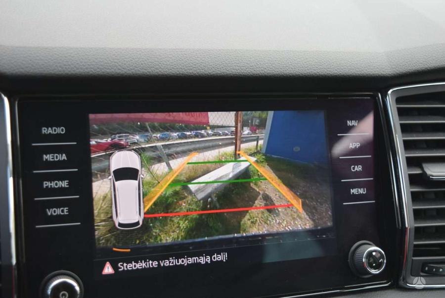 Черный Шкода Kodiaq 2018 в Вильнюс, объемом двигателя 1.97 л и пробегом 174 тыс. км за 19500 €, фото 47 на AUTOMOTO.COM.LV
