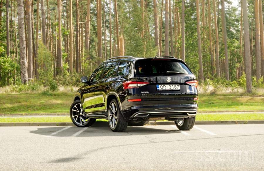 Черный Шкода Kodiaq 2018 в Рига, объемом двигателя 2.00 л и пробегом 193 тыс. км за 23490 €, фото 9 на AUTOMOTO.COM.LV