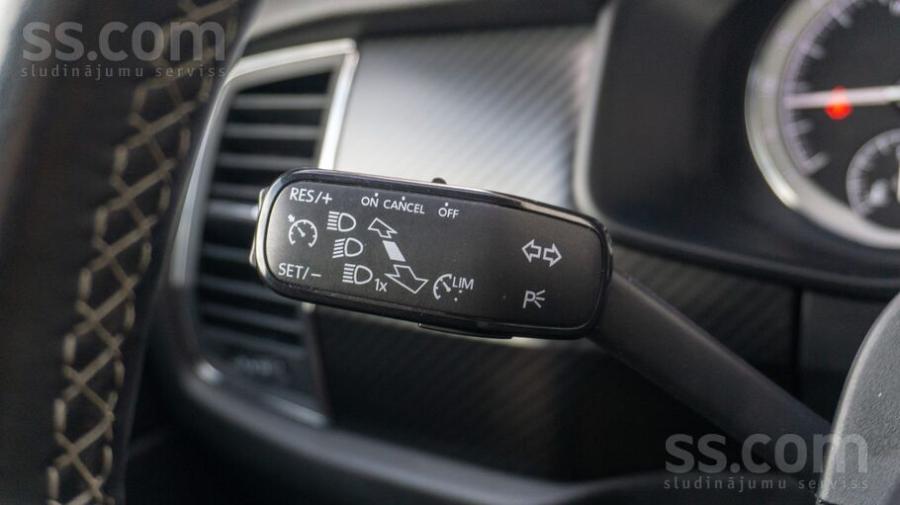 Black Skoda Kodiaq 2018 in Riga, with an engine capacity of 2.00 L and mileage of 193 thousand km for 22190 €, photo 22 on AUTOMOTO.COM.LV