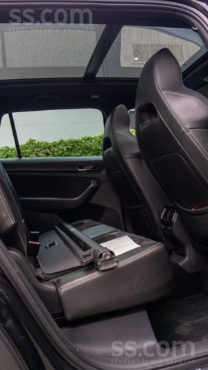 Black Skoda Kodiaq 2018 in Riga, with an engine capacity of 2.00 L and mileage of 193 thousand km for 22190 €, photo 31 on AUTOMOTO.COM.LV