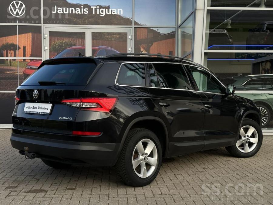 Черный Шкода Kodiaq 2019 в Валмиера, объемом двигателя 1.50 л и пробегом 143 тыс. км за 22900 €, фото 6 на AUTOMOTO.COM.LV