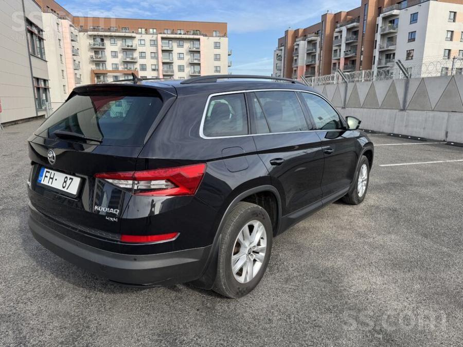 Черный Шкода Kodiaq 2019 в Рига, объемом двигателя 2.00 л и пробегом 150 тыс. км за 19200 €, фото 5 на AUTOMOTO.COM.LV