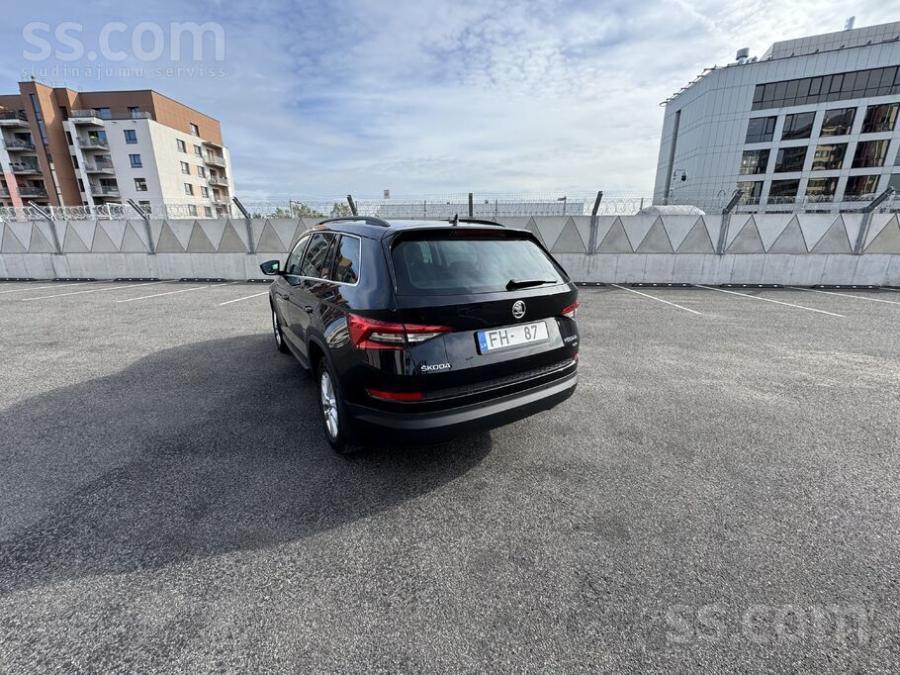 Черный Шкода Kodiaq 2019 в Рига, объемом двигателя 2.00 л и пробегом 150 тыс. км за 19200 €, фото 7 на AUTOMOTO.COM.LV