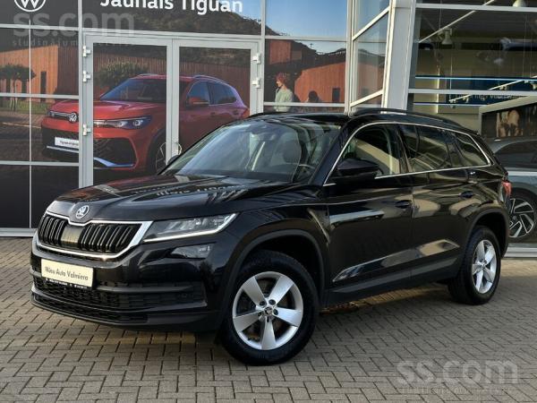 Black Skoda Kodiaq 2019 in Valmiera, with an engine capacity of 2.00 L and mileage of 190 thousand km for 22900 €, photo 3 on AUTOMOTO.COM.LV