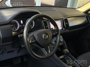 Black Skoda Kodiaq 2019 in Valmiera, with an engine capacity of 2.00 L and mileage of 190 thousand km for 22900 €, photo 6 on AUTOMOTO.COM.LV