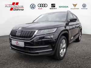 Black Skoda Kodiaq 2019 in Kaunas, with an engine capacity of 2.00 L and mileage of 68 thousand km for 32576 €, photo  on AUTOMOTO.COM.LV