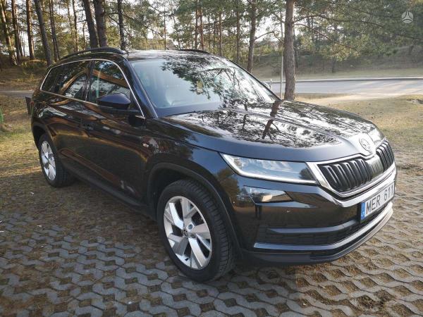 Melns Skoda Kodiaq 2019 Viļņa, ar dzinēja tilpumu 1.97 L un nobraukumu 186 tūkst. km par 16800 €, foto 1 vietnē AUTOMOTO.COM.LV