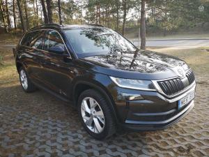 Melns Skoda Kodiaq 2019 Viļņa, ar dzinēja tilpumu 1.97 L un nobraukumu 186 tūkst. km par 16800 €, foto  vietnē AUTOMOTO.COM.LV