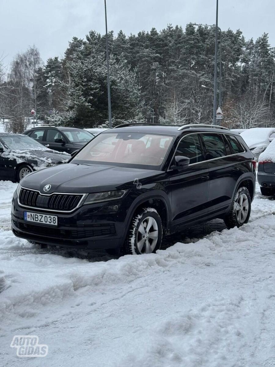 Черный Шкода Kodiaq 2019 в Вильнюс, объемом двигателя 2.00 л и пробегом 163 тыс. км за 26500 €, фото 1 на AUTOMOTO.COM.LV