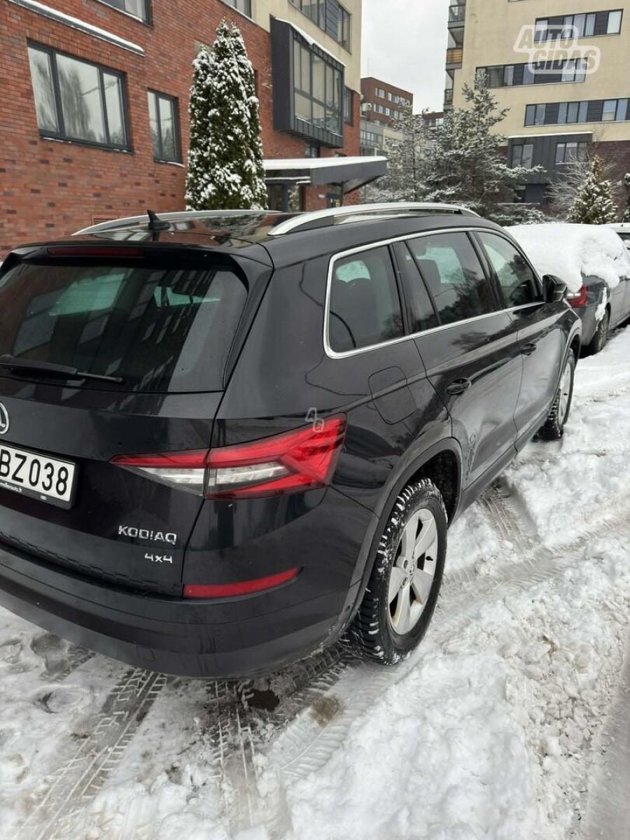 Черный Шкода Kodiaq 2019 в Вильнюс, объемом двигателя 2.00 л и пробегом 163 тыс. км за 26500 €, фото 3 на AUTOMOTO.COM.LV