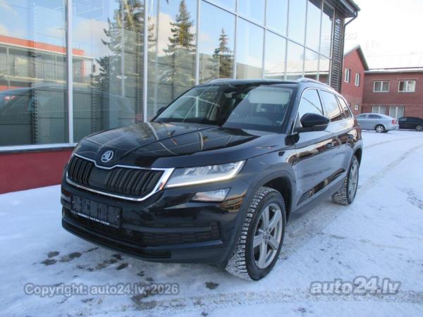Black Skoda Kodiaq 2019 in Tartu, with an engine capacity of 2.00 L and mileage of 196 thousand km for 19990 €, photo 1 on AUTOMOTO.COM.LV