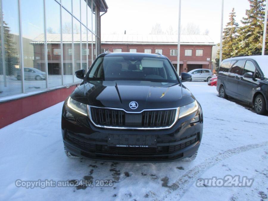 Black Skoda Kodiaq 2019 in Tartu, with an engine capacity of 2.00 L and mileage of 196 thousand km for 19990 €, photo 2 on AUTOMOTO.COM.LV