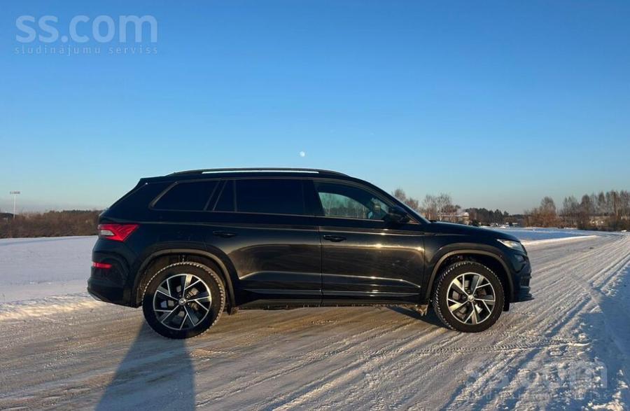 Черный Шкода Kodiaq 2019 в Рига, объемом двигателя 2.00 л и пробегом 179 тыс. км за 24950 €, фото 2 на AUTOMOTO.COM.LV