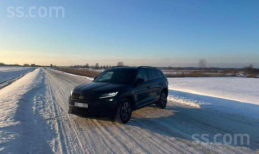Черный Шкода Kodiaq 2019 в Рига, объемом двигателя 2.00 л и пробегом 179 тыс. км за 24950 €, фото 3 на AUTOMOTO.COM.LV