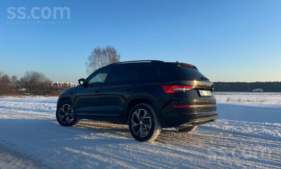Черный Шкода Kodiaq 2019 в Рига, объемом двигателя 2.00 л и пробегом 179 тыс. км за 24950 €, фото 5 на AUTOMOTO.COM.LV